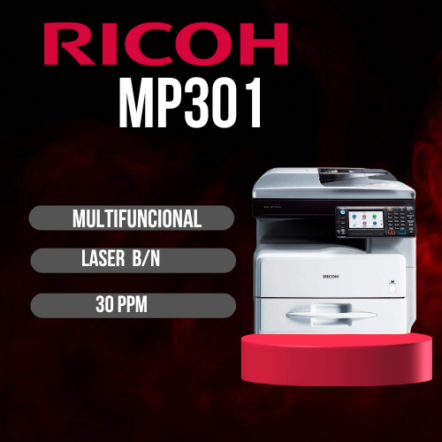 MP 301SPF B&N - distriricoh