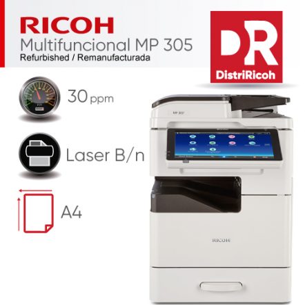 RICOH MP 305 SPF B&N - distriricoh