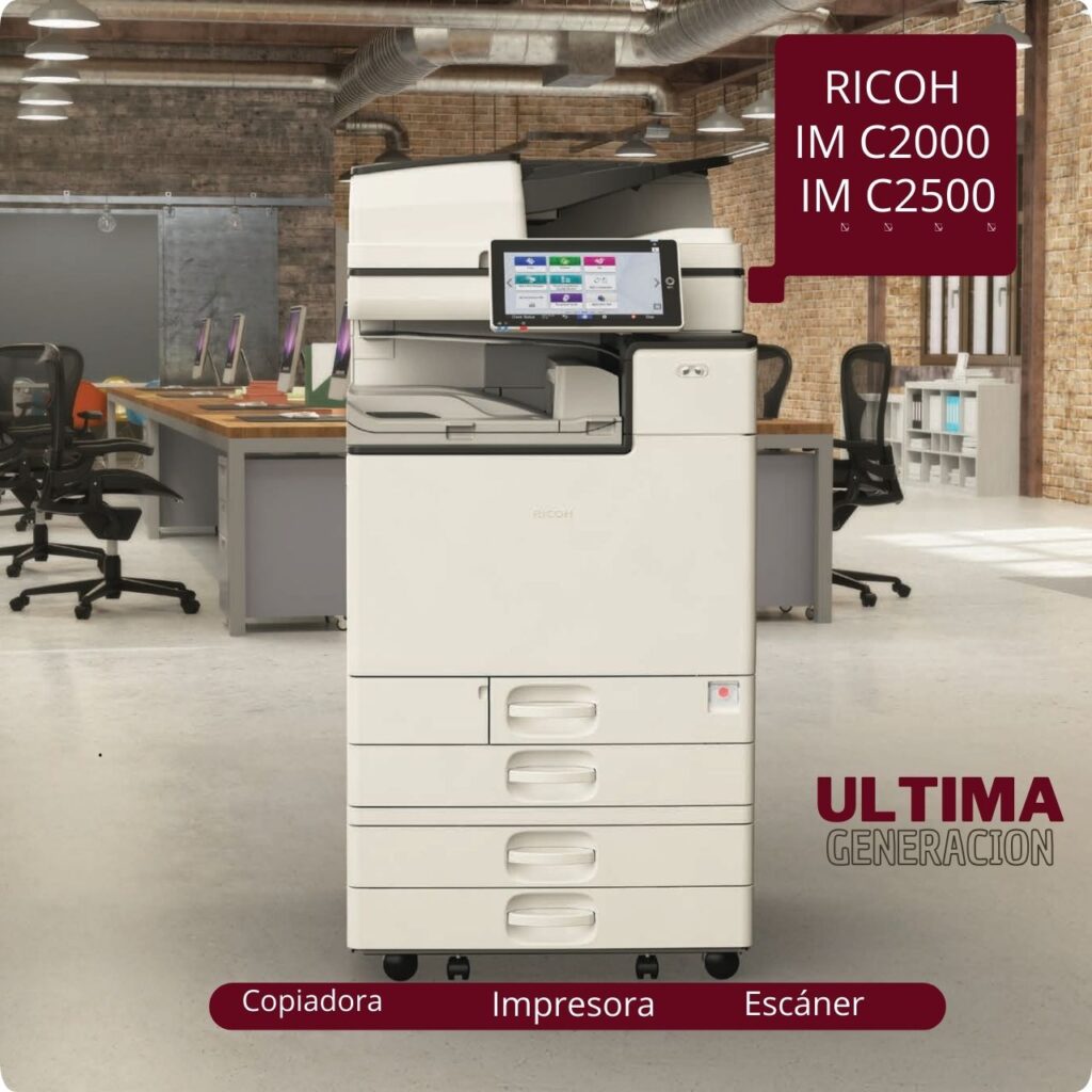 IMC 2000/2500 ULTIMA GENERACION CON GARANTIA 12 MESES - distriricoh